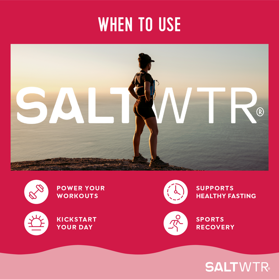 SaltWTR Daily Electrolytes - Raspberry Salt | Sports Recovery ...