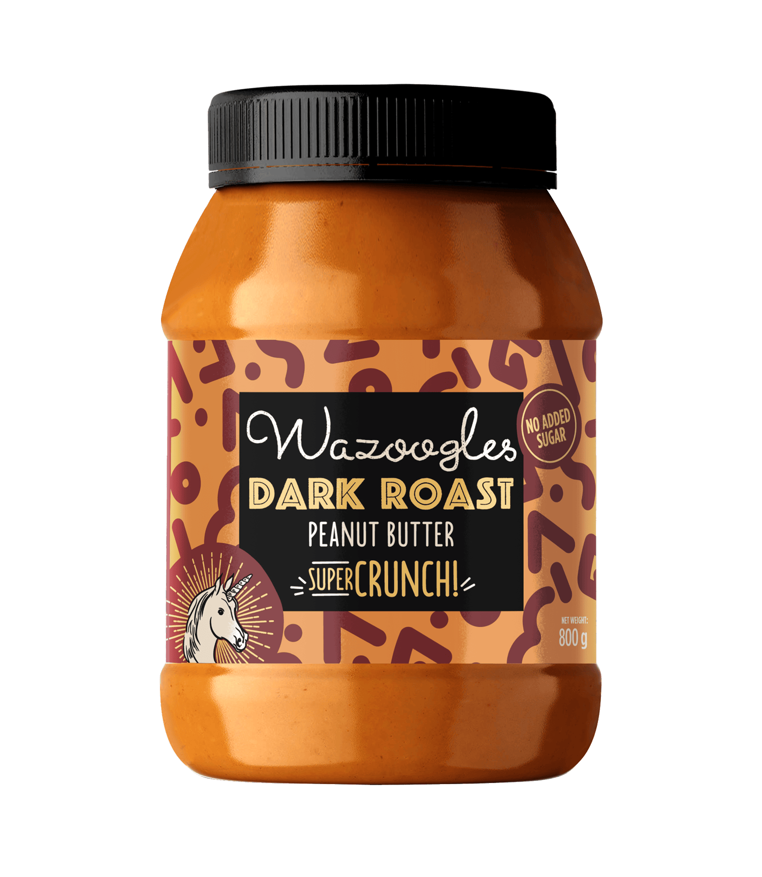 Dark Roast Peanut Butter - Super Crunch – Wazoogles Superfood